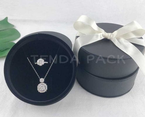 Custom Round Pendants Jewelry Box - Custom Packaging | Boxes | Bags ...